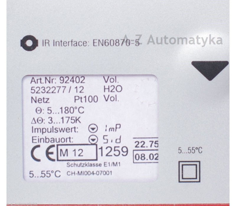 CALEC ST 92404 AQUA METRO heat calculator ! NEW IN BOX ! - A-Z Automatyka